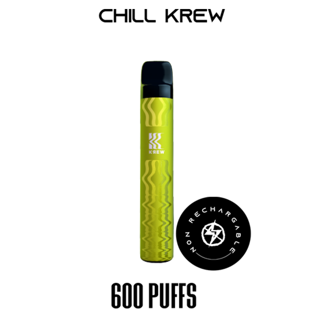 KREW VAPE APPLE ICE 600 PUFFS – Lalico.com