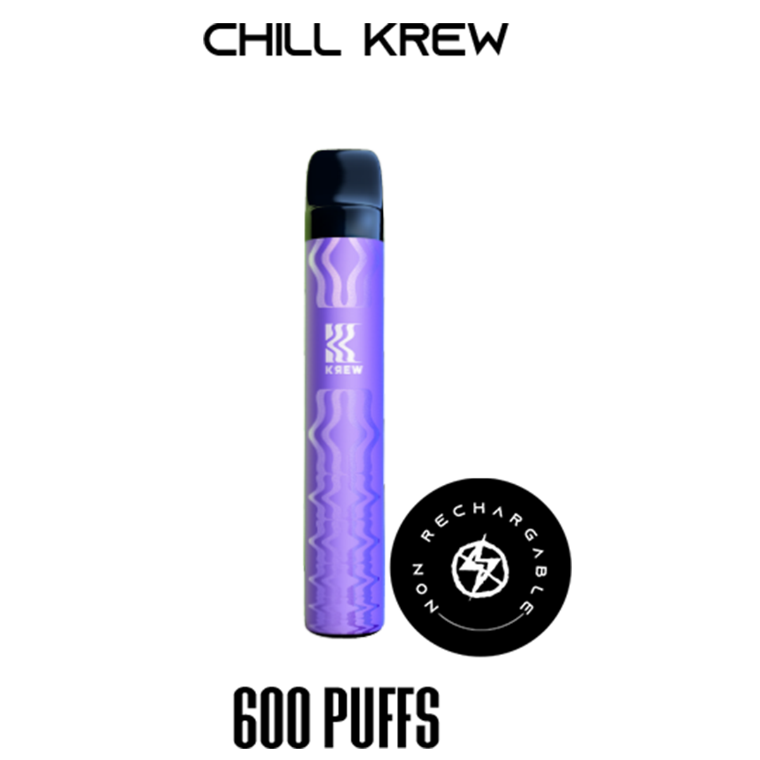 KREW VAPE BERRY COOL 600 PUFFS – Lalico.com