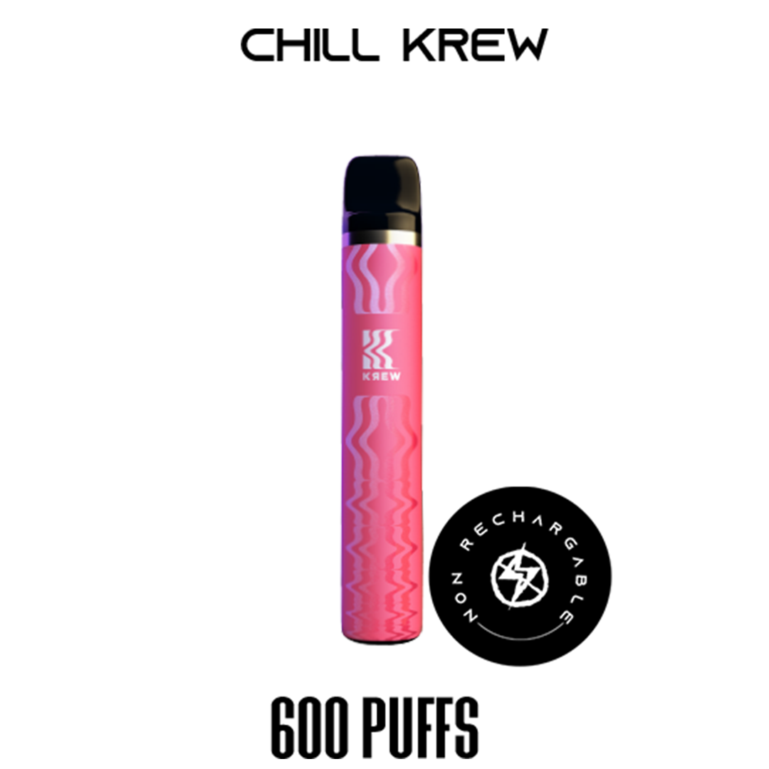 KREW VAPE STRAWBERRY C. 600 PUFFS – Lalico.com