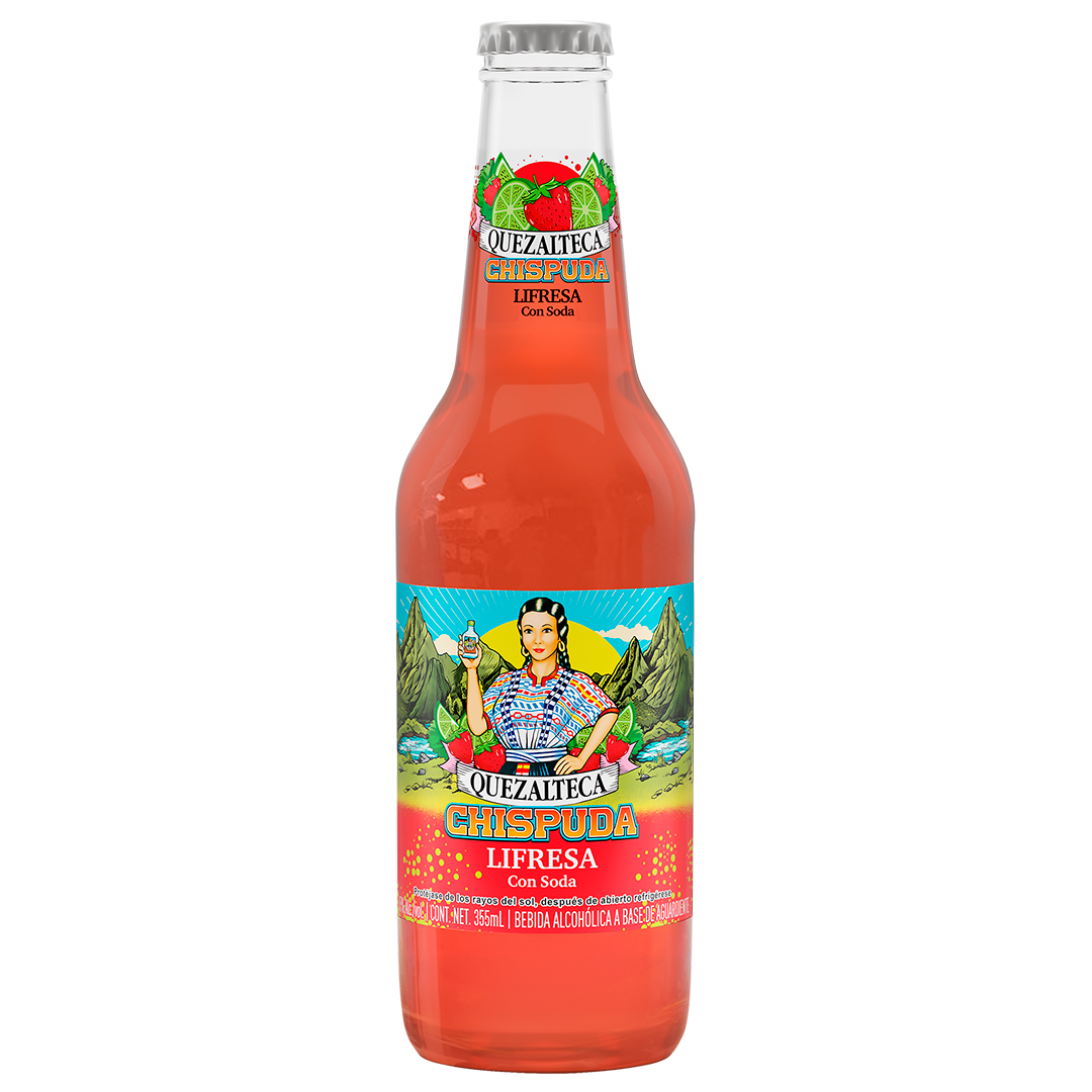 Quezalteca Chispuda Lifresa Botella - Aguardiente refrescante y único ...